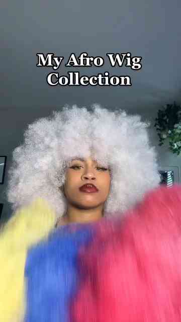 Here’s All My Afro Wigs! Except Yellow—I Forgot to Include Yellow