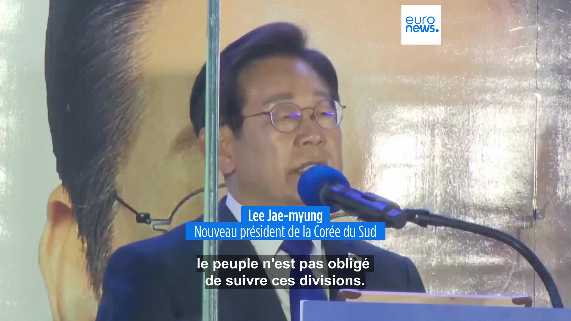 Corée du Sud : le nouveau président Lee Jae-myung souhaite rassembler ...