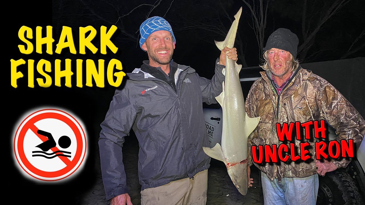 Shark fishing on the beach with my Uncle Ron! - Jeep Gladiator Around ...