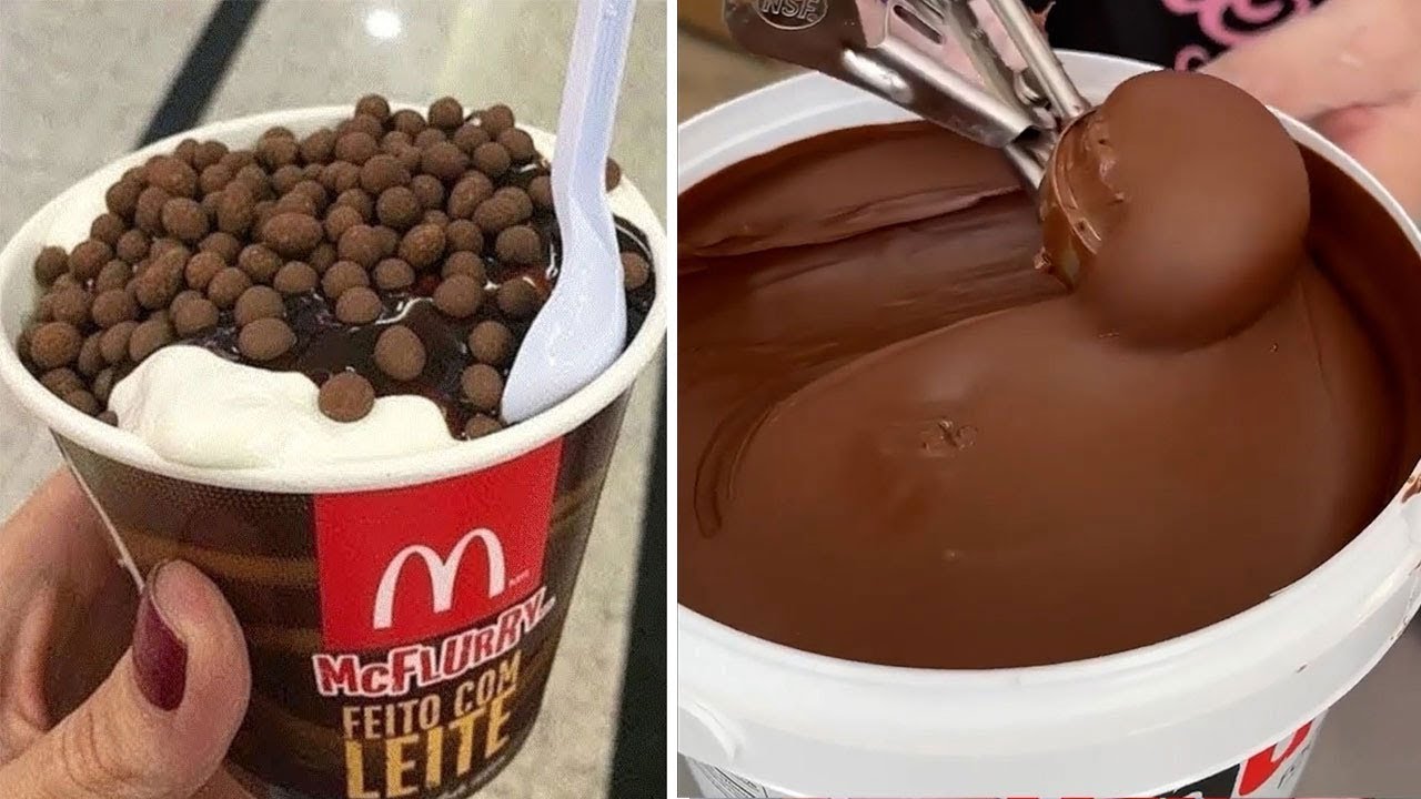 Chocolade Schep & McFlurry Magie 🍫 | Chocoladetaart Compilatie