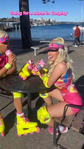 As Soon As We Caught a Glimpse of the Neon Rollerblades Barbie and Ken Were Wearing, We Knew We ...
