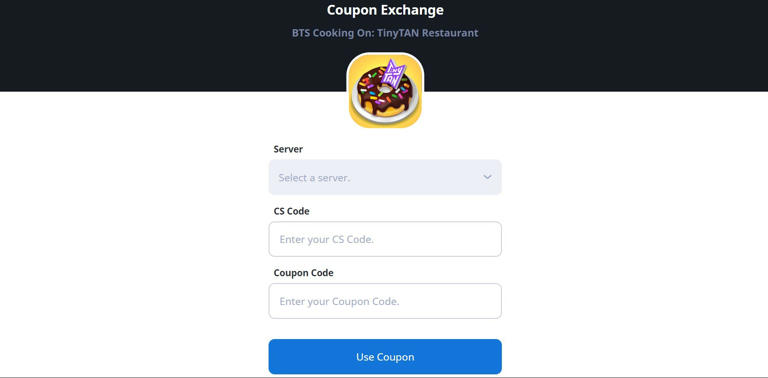 BTS cooking on codes