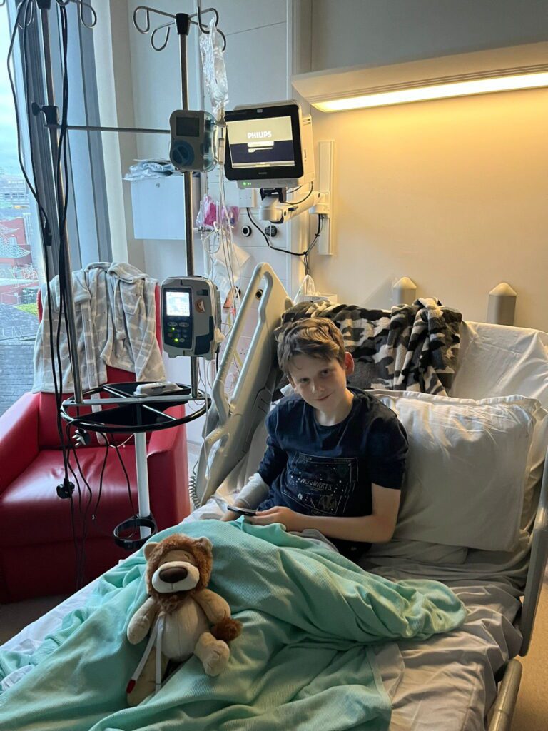 Teen scores late winner in first match after cancer battle