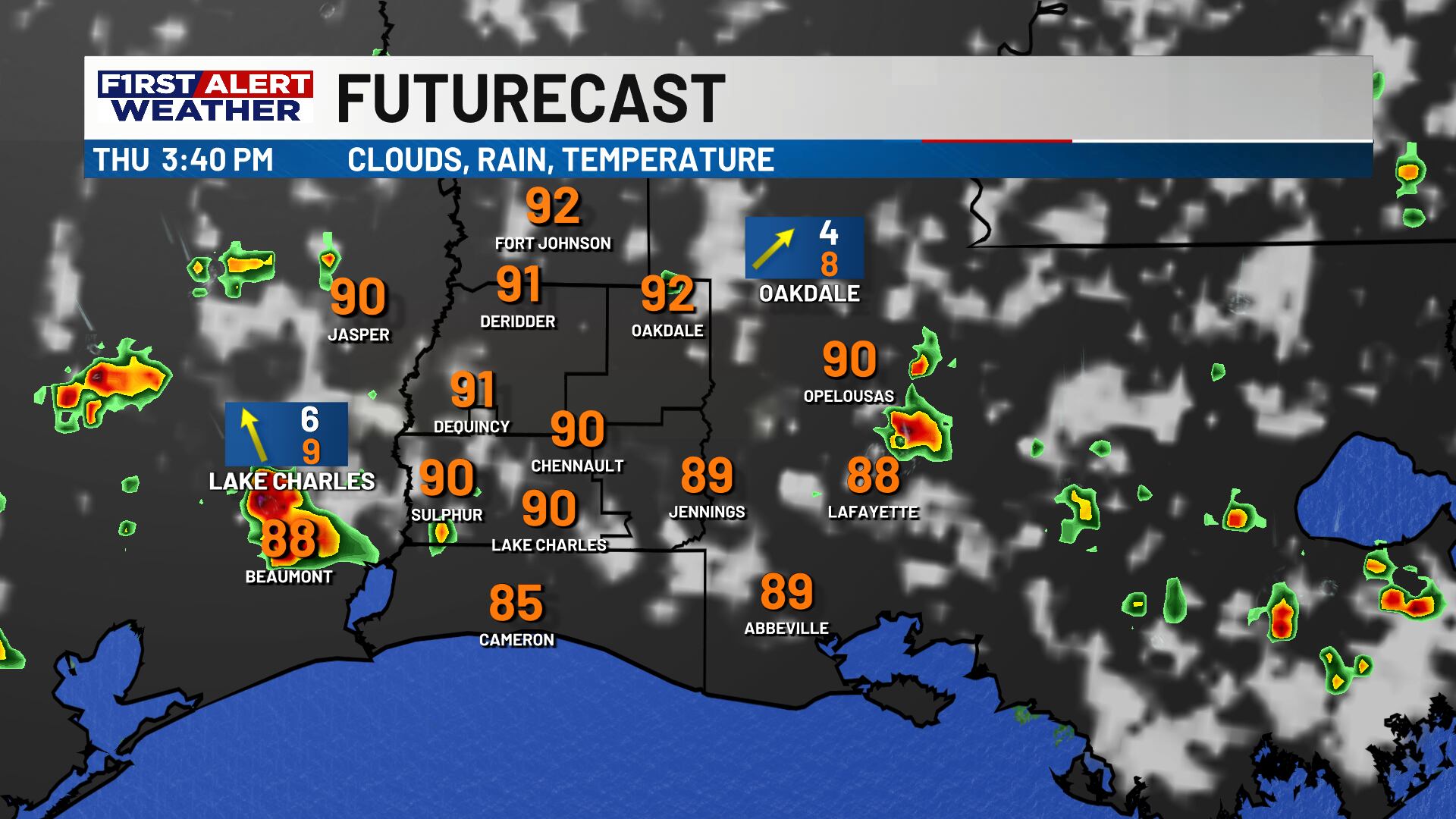 First Alert Forecast Heat And Humidity Continue To Build As Rain