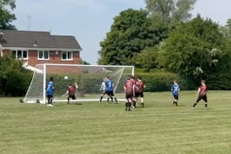 Teen scores late winner in first match after cancer battle