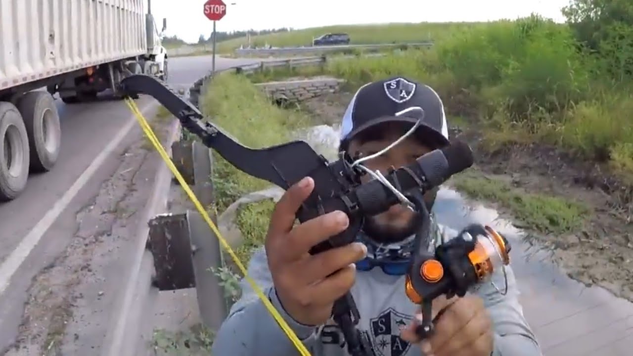 Homemade bow fishing setup put to the test!