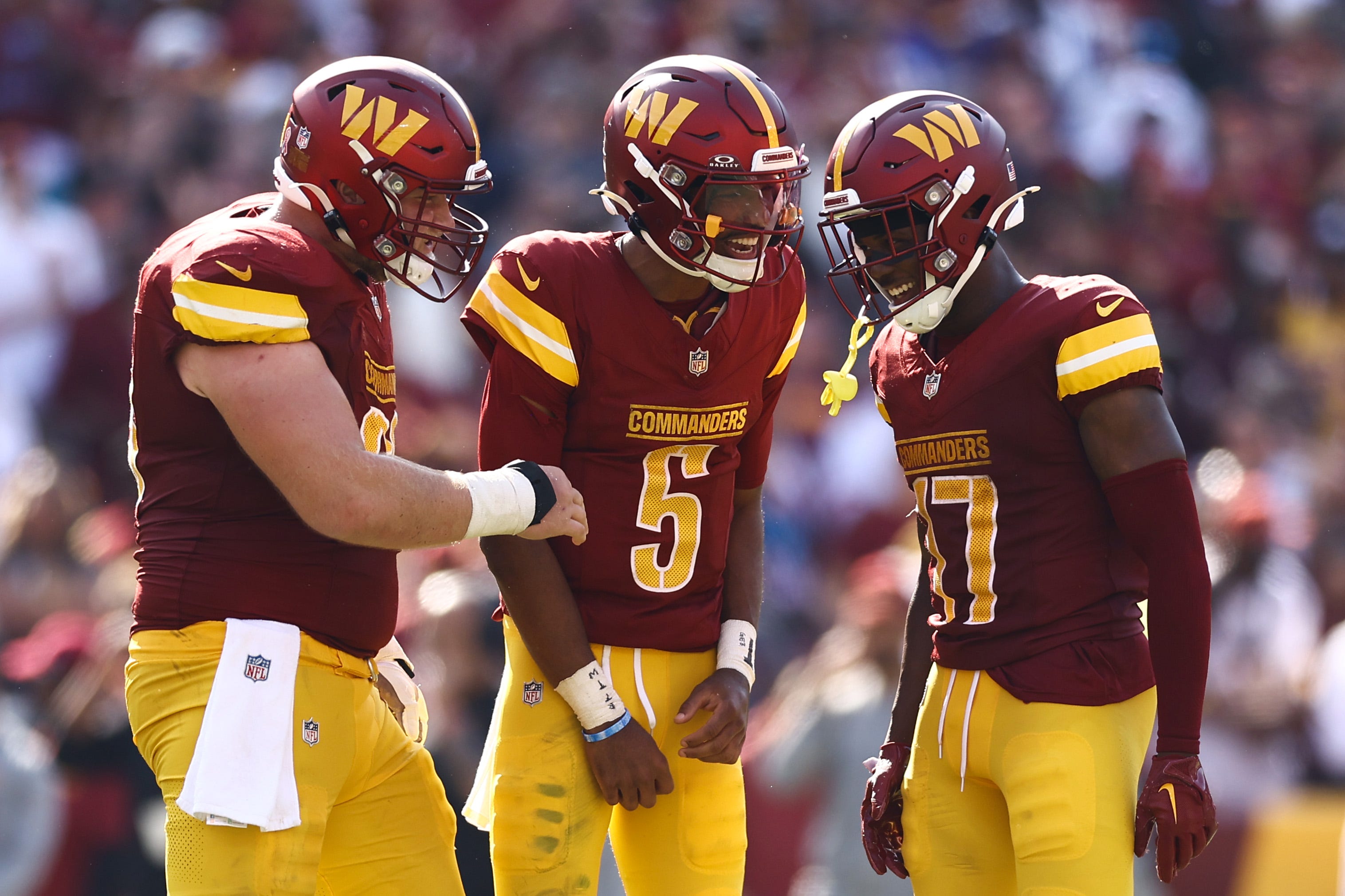 Commanders' offensive supporting cast overlooked in NFL rankings