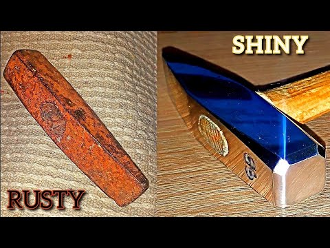 This rusty hammer was a mess