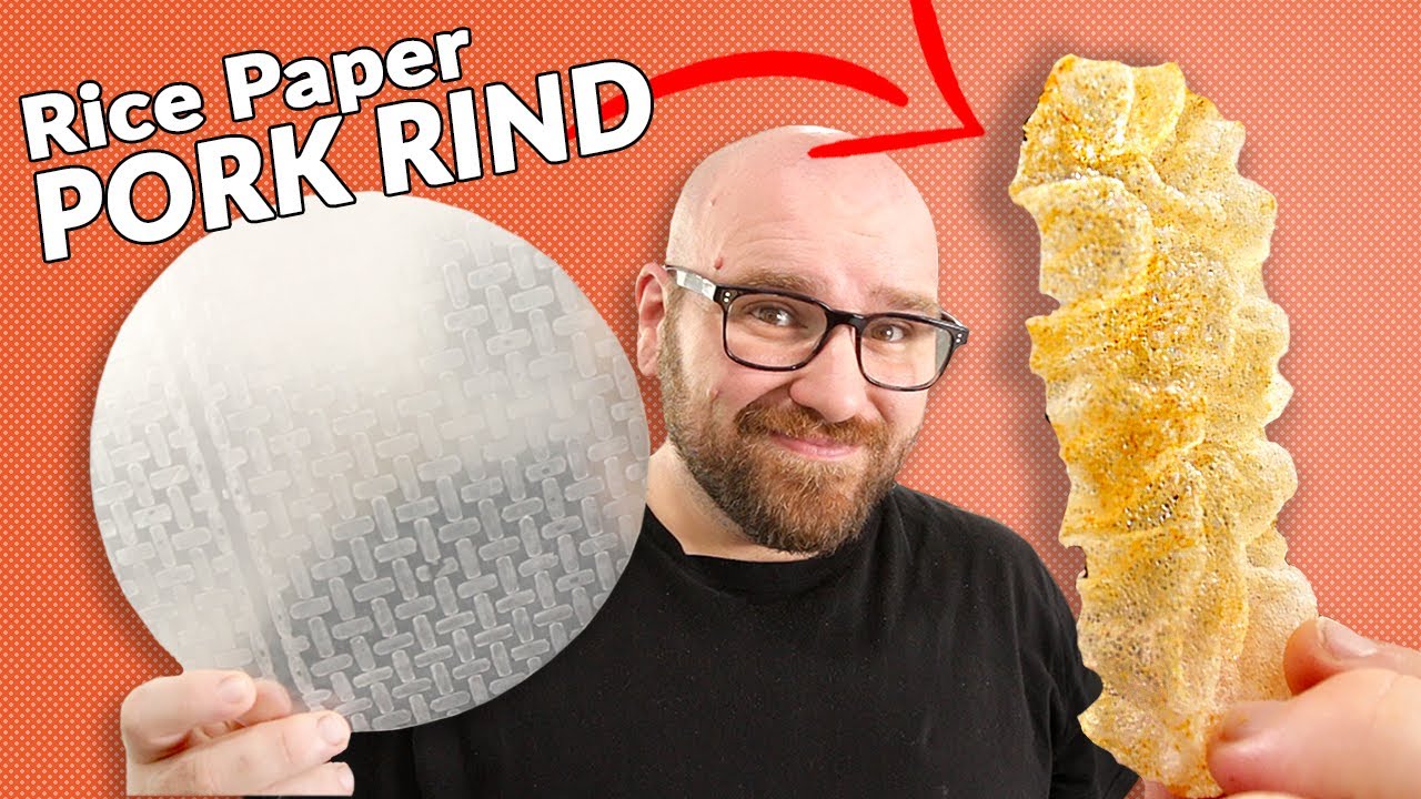 Crispy Vegan Pork Rinds from Rice Paper | Saint Patrick’s Day Snack