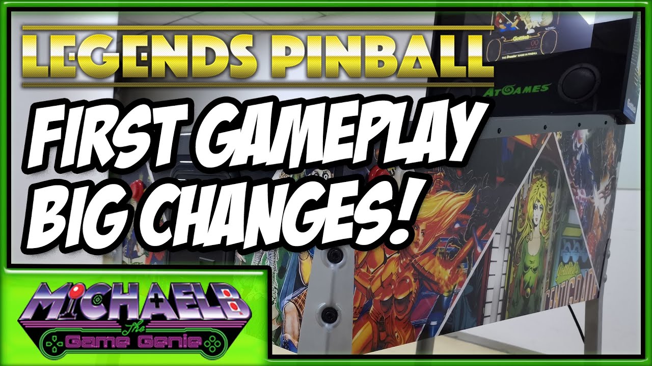 AtGames Legends Pinball Big Changes and First Gameplay