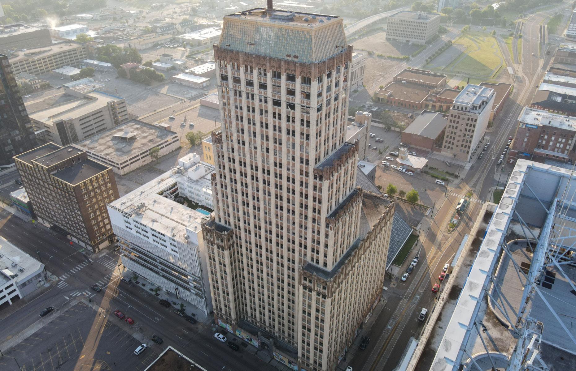 This abandoned skyscraper had a secret life
