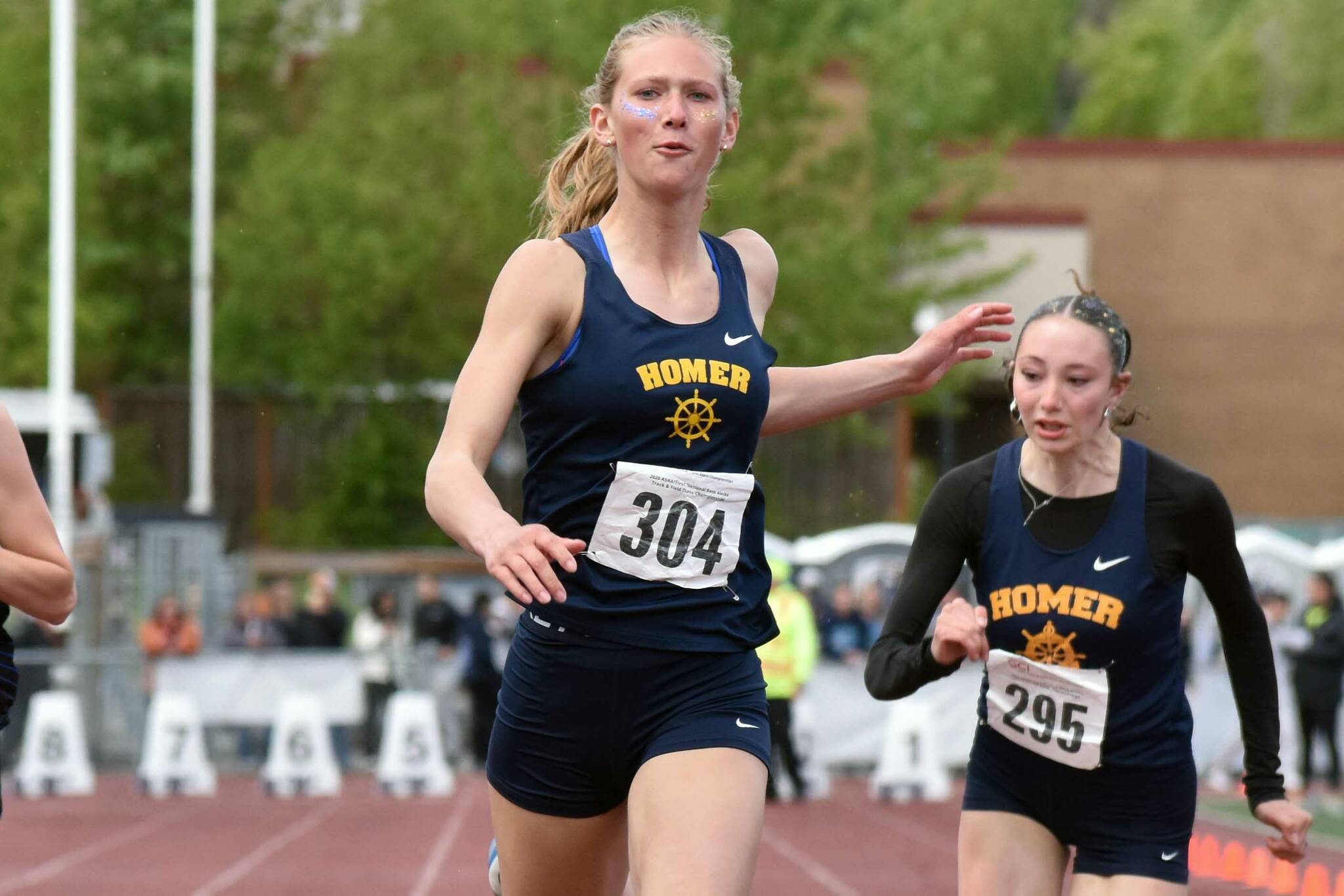 Division II state track: Homer girls cruise to crown