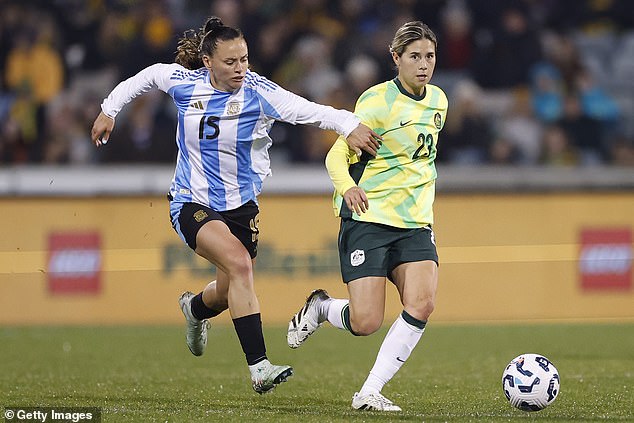 Matildas supporter slams fan for hitting star Kyra Cooney-Cross with ...