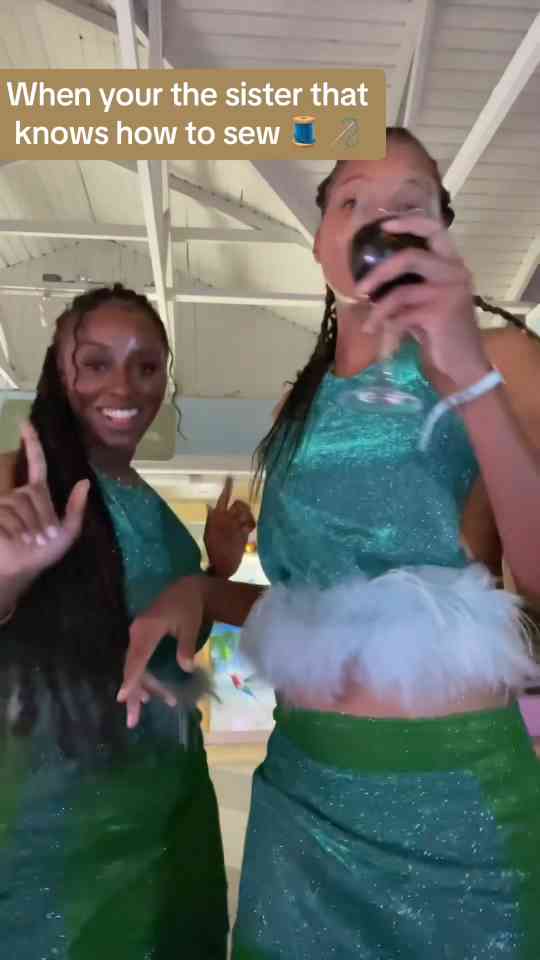 Custom Made Outfits for Me and My Sis—We Understood the Assignment!