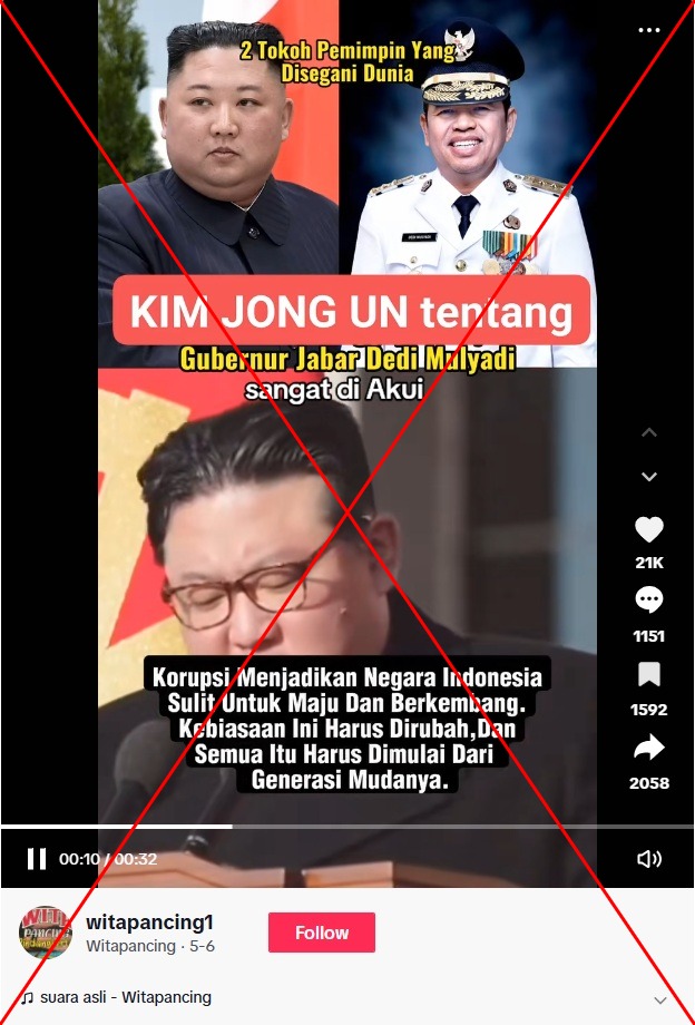 False subtitles misrepresent Kim Jong Un speech as support for West ...