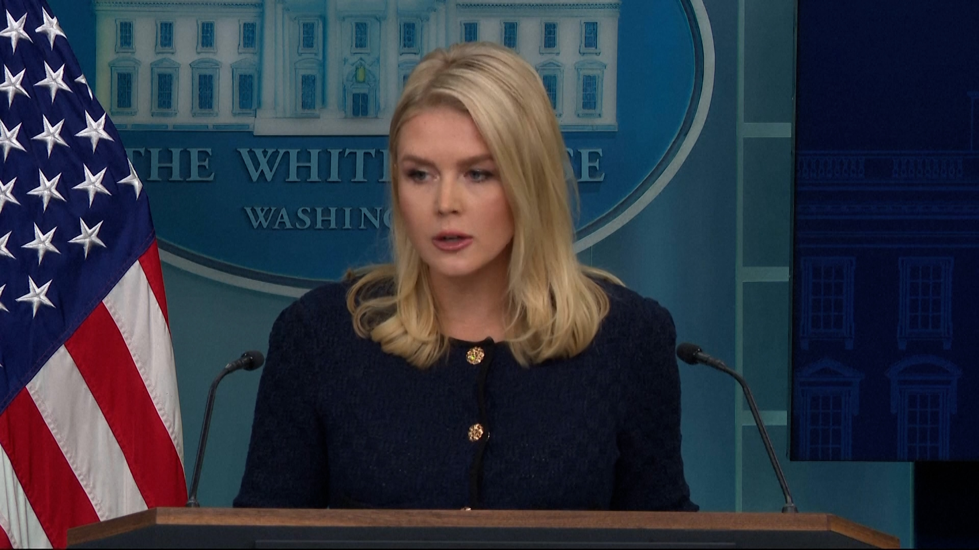 Leavitt Brushes Off Worrying Reports On FEMA Boss