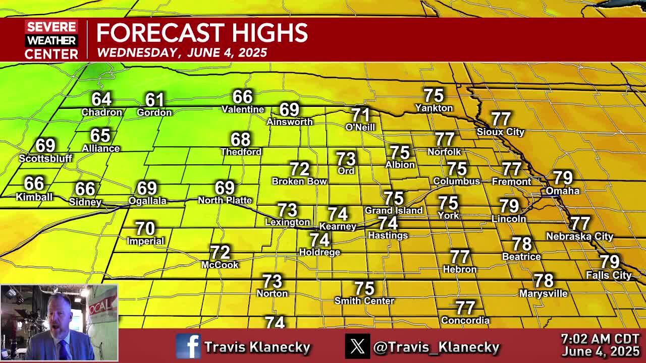 Milder temperatures return today, but we’re not done with the cool, wet ...