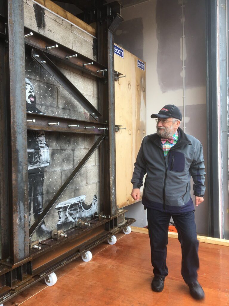 Three rescued Banksy pieces tipped to sell for over £1m