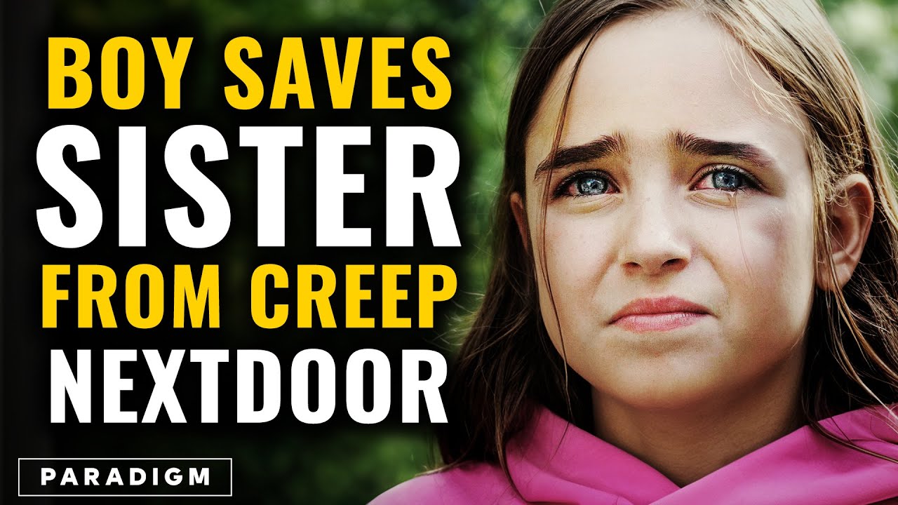Boy Saves 8 YO Sister From Creep Next Door