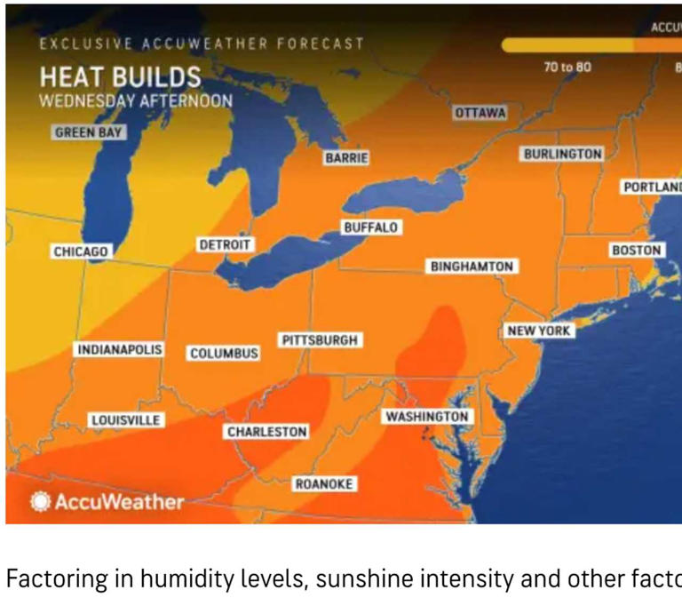 Severe Storm Threat Builds Amid Surge In Heat, Humidity