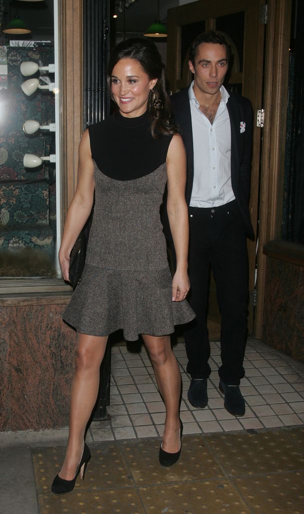 Pippa Middleton's above-the-knee cocktail dress is party elegance made ...
