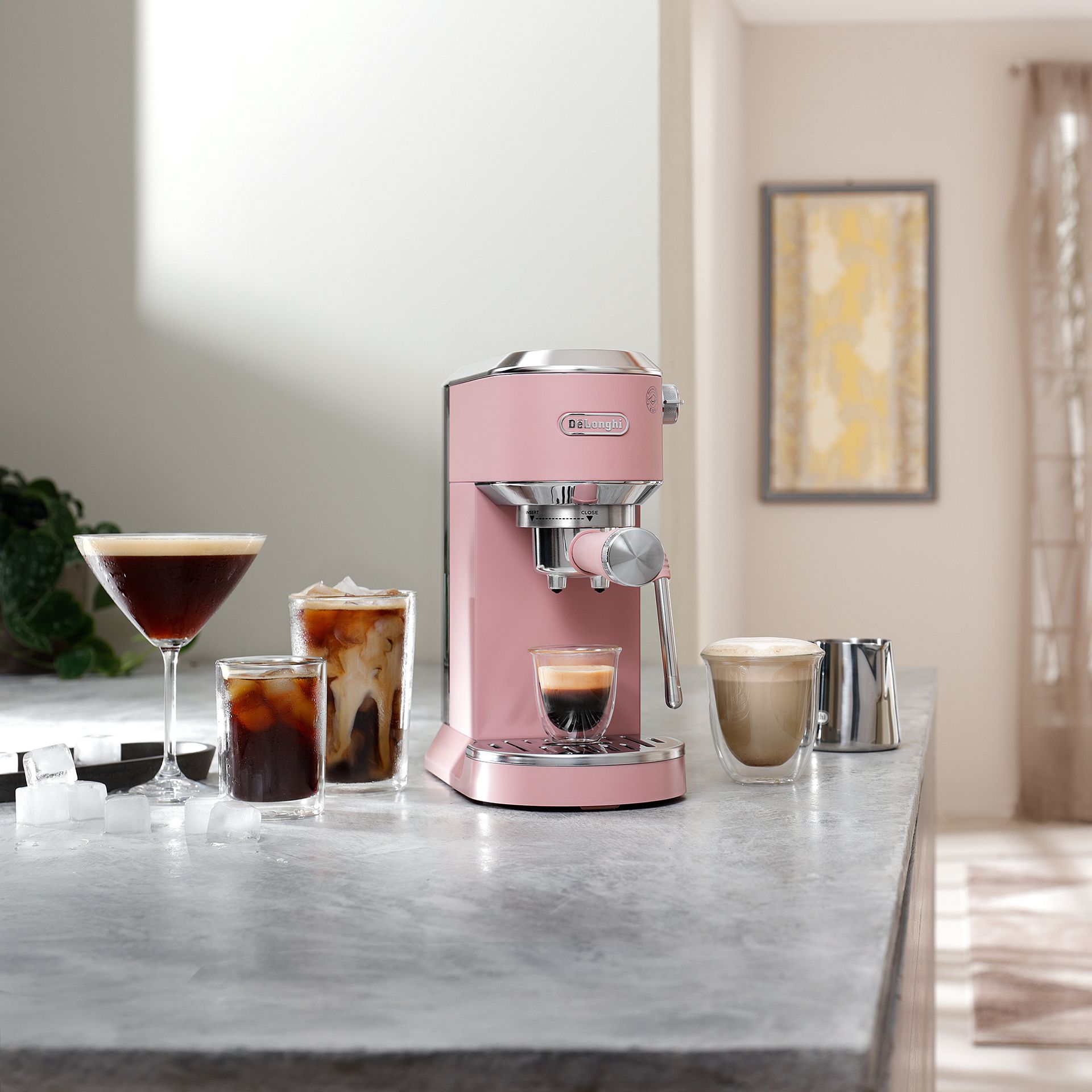 De'Longhi's new pink coffee machine is the perfect way to add ...