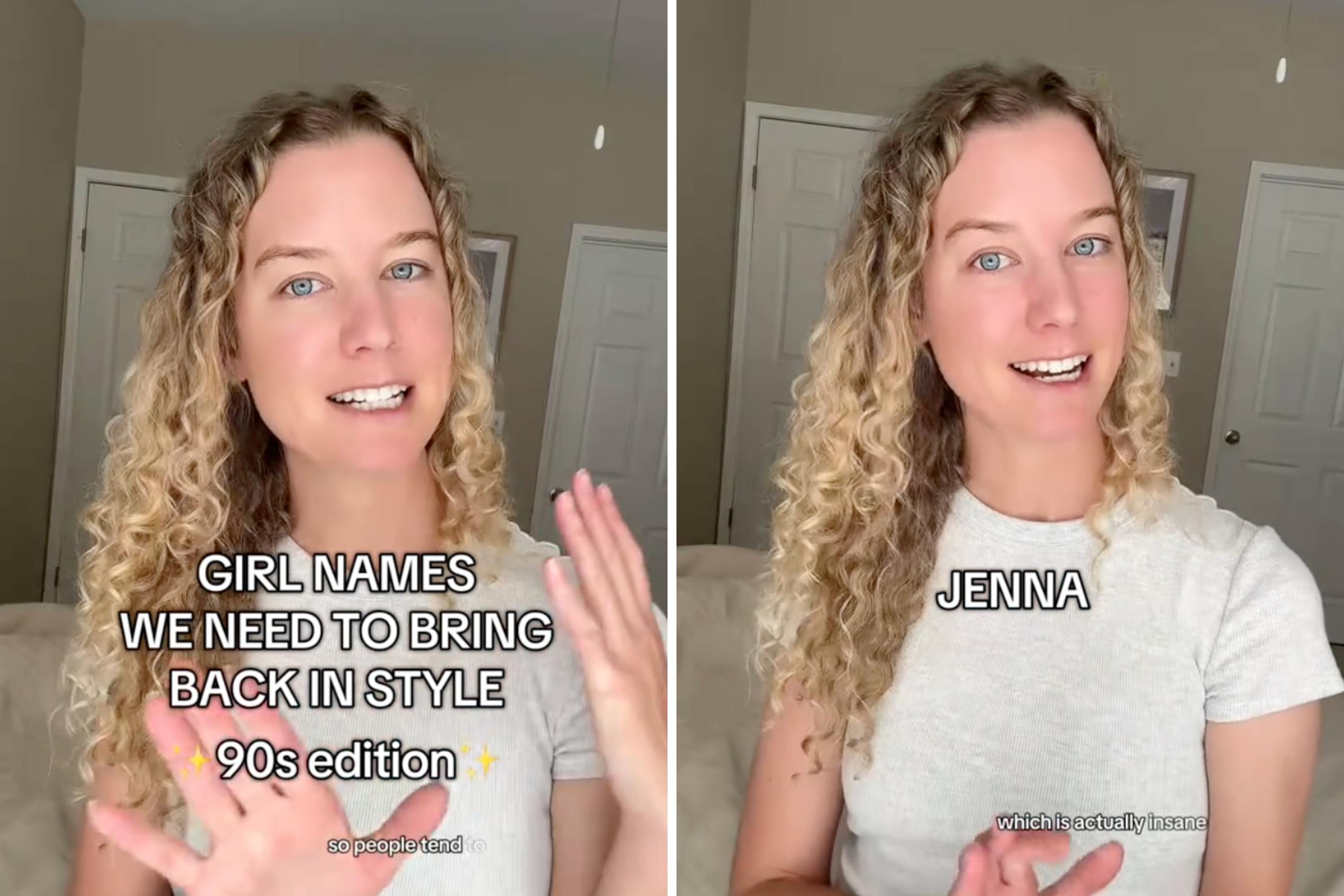 Millennial makes case for these '90s baby names—sparks debate