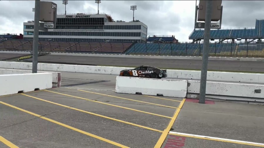 NASCAR Cup Series drivers take to Iowa Speedway for Goodyear tire test ...