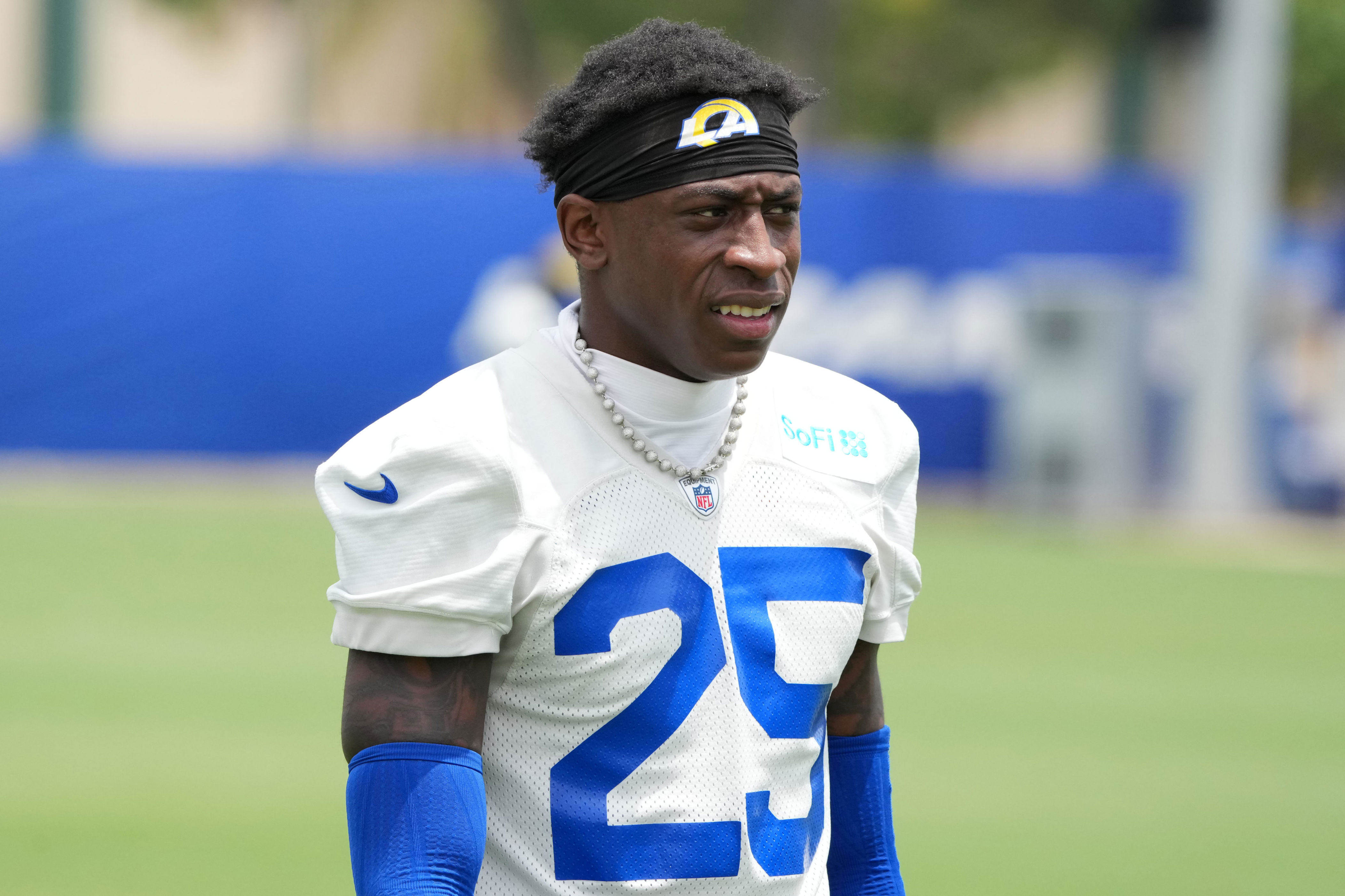 Rams CB Emmanuel Forbes Jr. exits practice Tuesday with hamstring injury