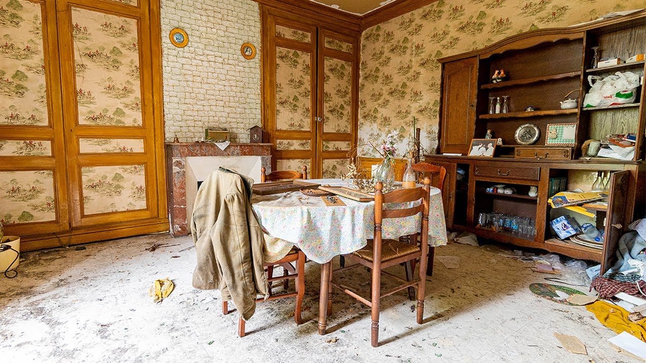 Abandoned French farmhouse of a priest who left to spread faith