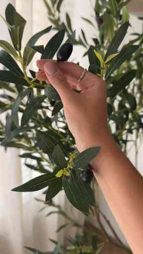 Realistic 6ft Olive Tree for Mediterranean Home Decor