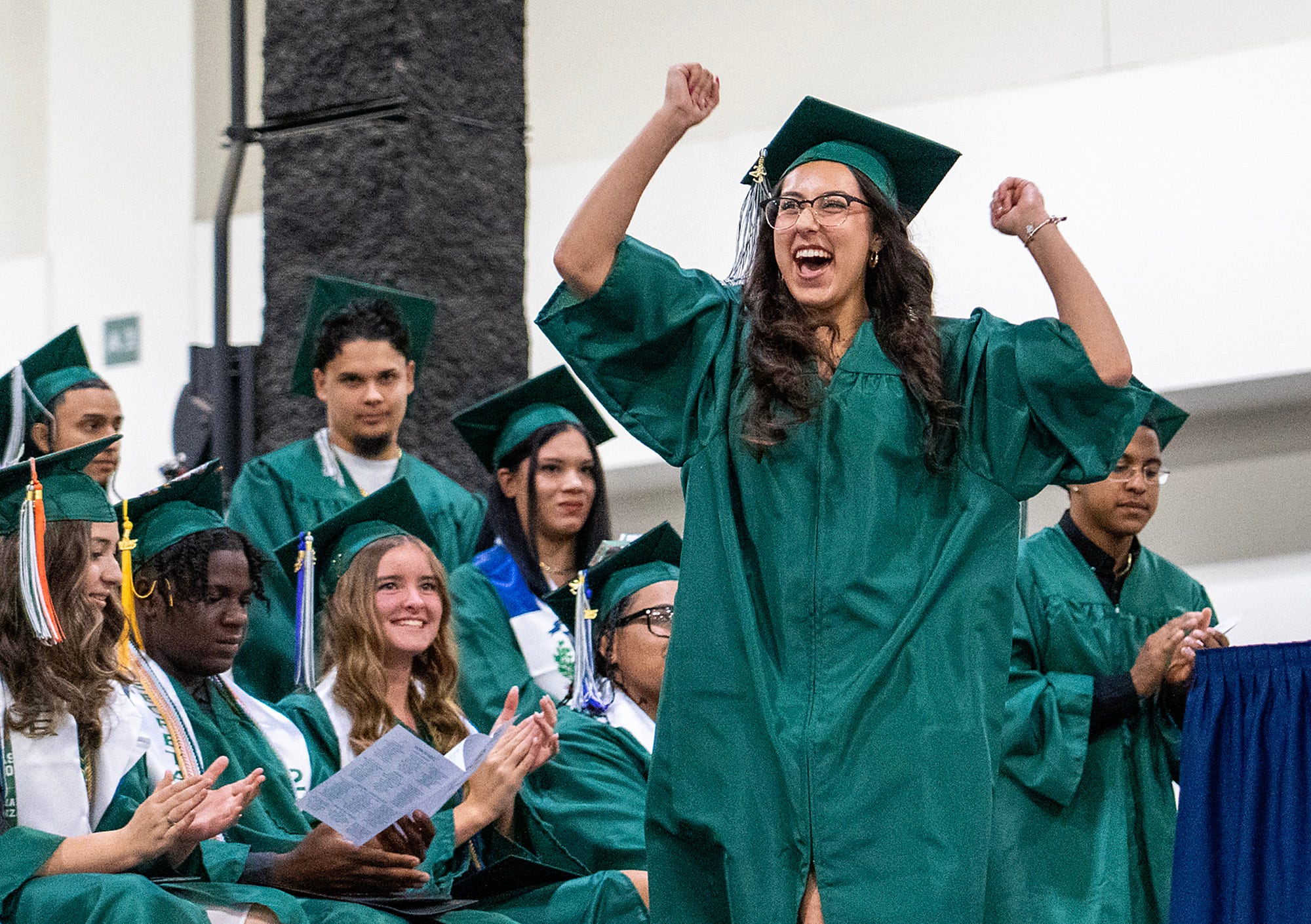 Burncoat High School awards diplomas at DCU Center ceremony