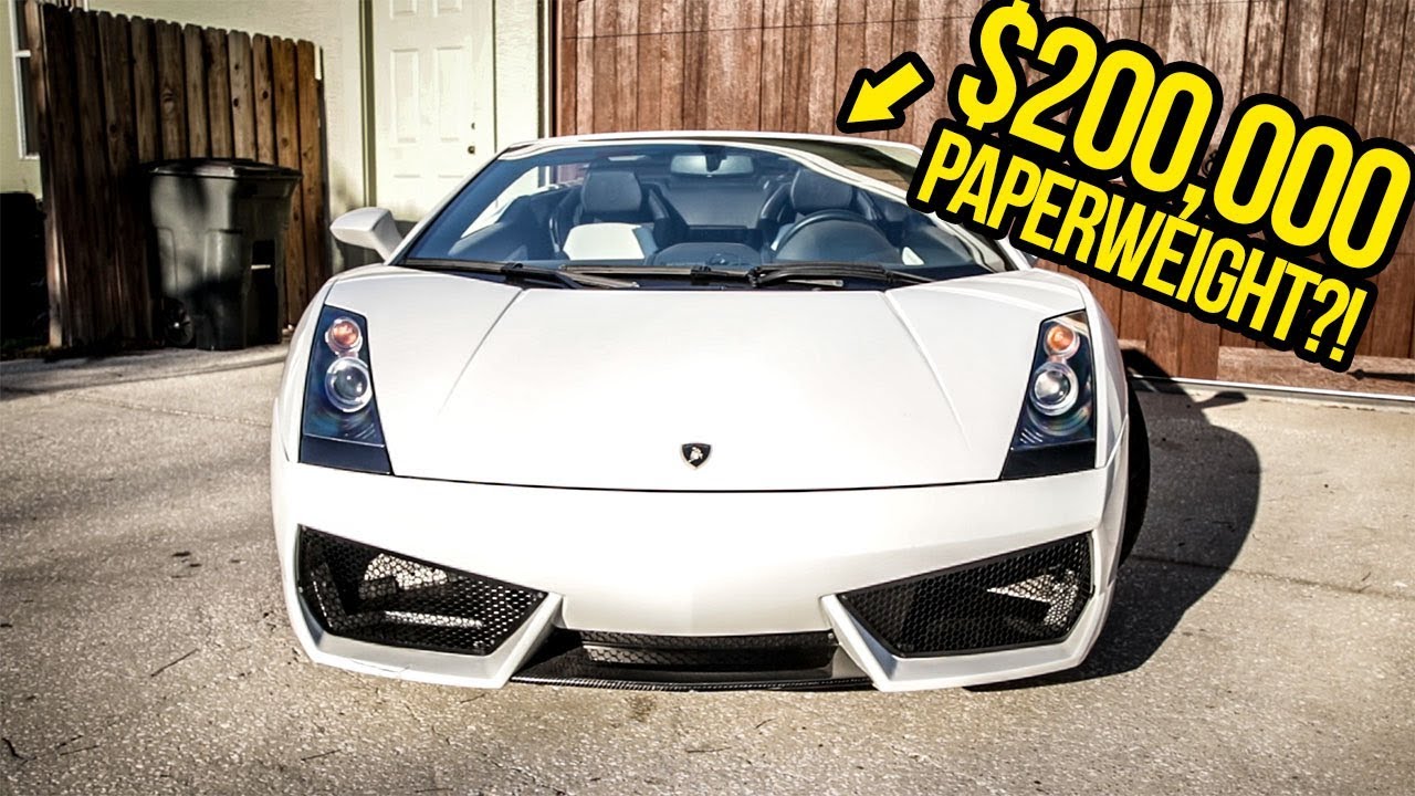 Here's The Simple Reason Why My Cheap Lamborghini Can't Move!