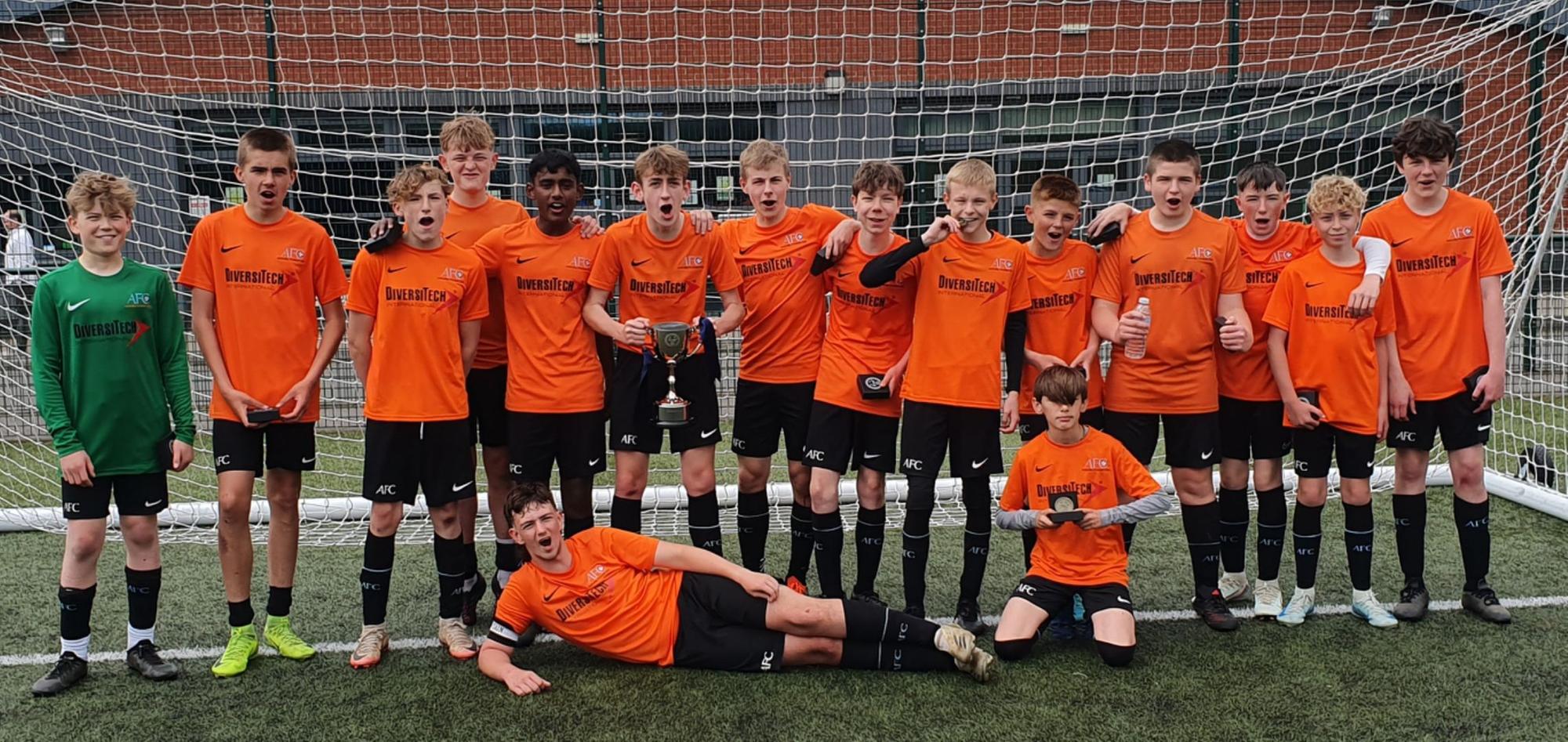 Asfordby Vipers win the Chairman's cup final