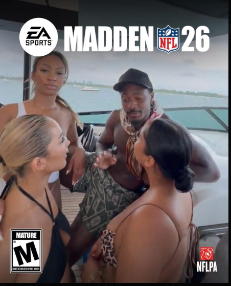 Antonio Brown makes fun of Stefon Diggs’ viral yacht party in fake Madden cover and fans are ...