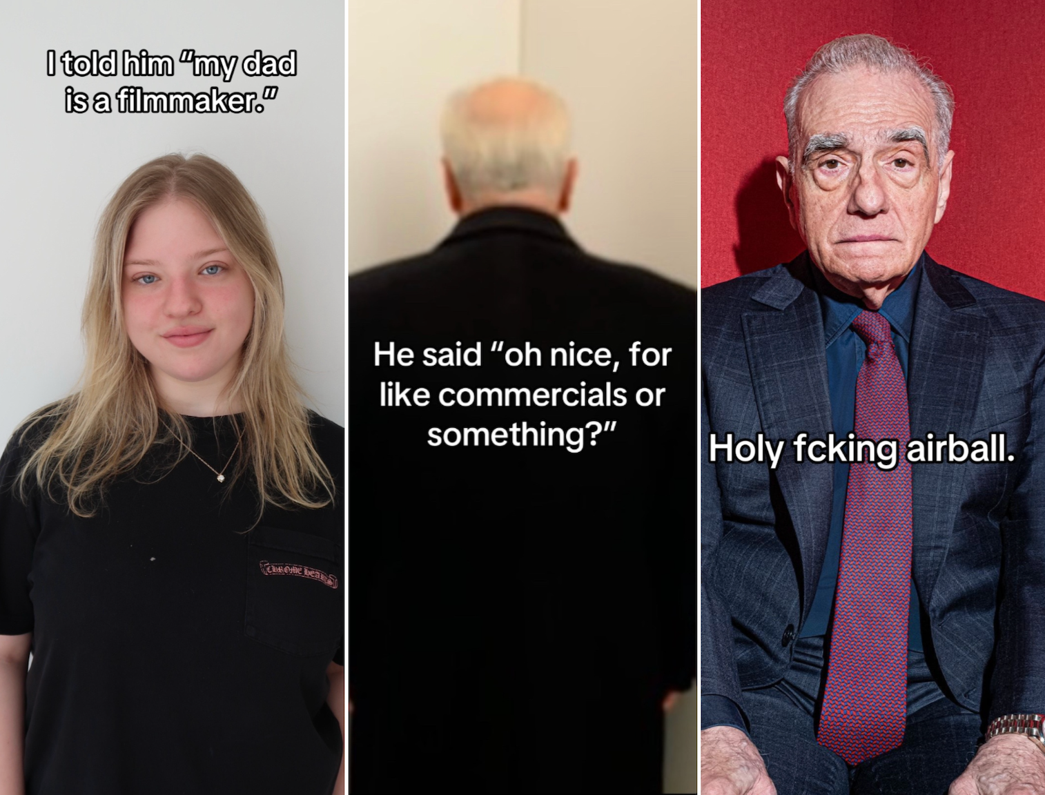 Nepo babies are taking over the 'holy airball' TikTok trend