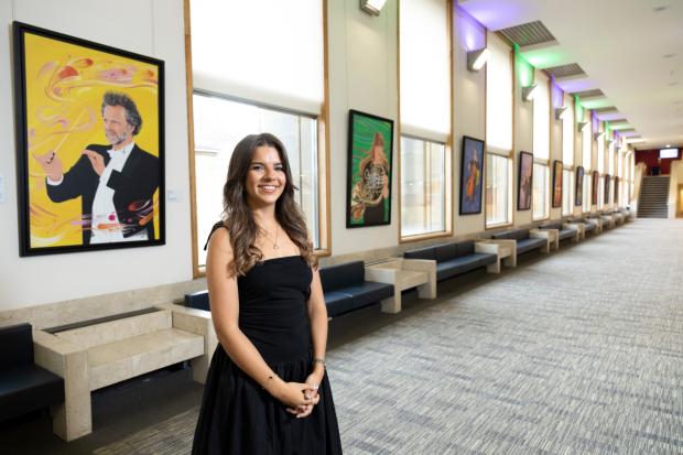 Glasgow artist unveils nine vibrant portraits at iconic venue
