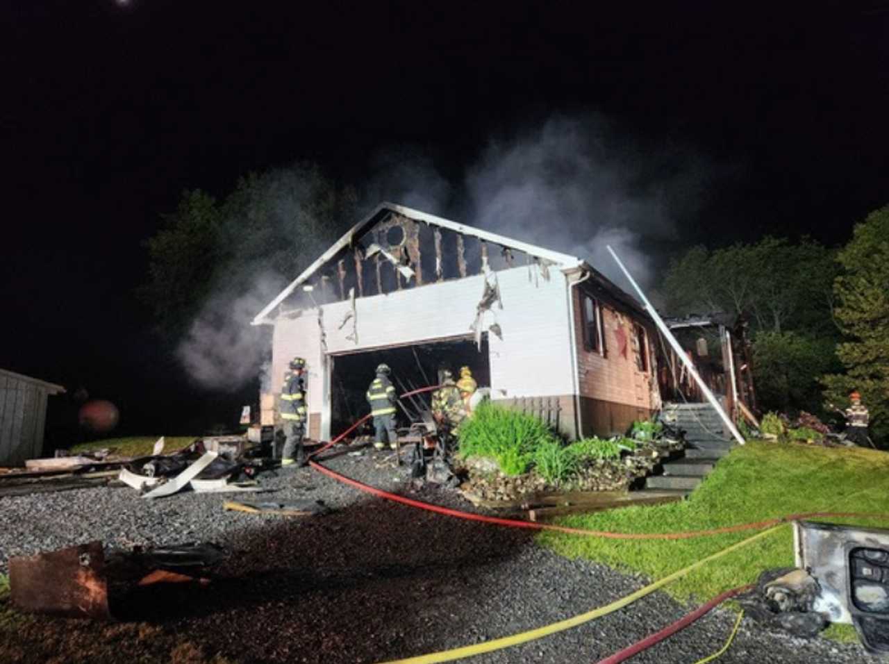 Man Burned, Airlifted As Grill Fire Guts Maryland Home, Dogs Escape