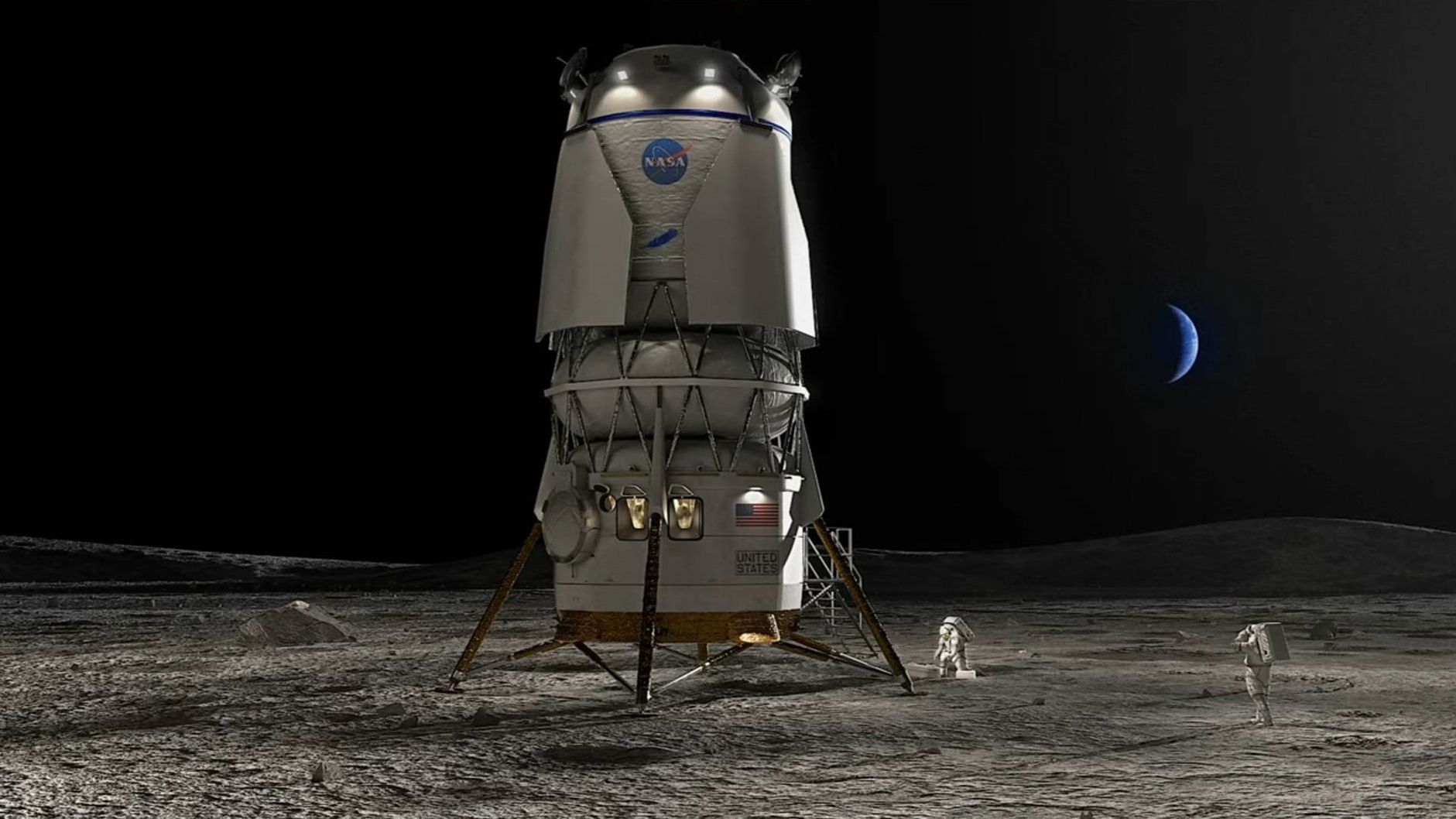 Lunar landers and 'Transporter' tankers: Blue Origin unveils its ...