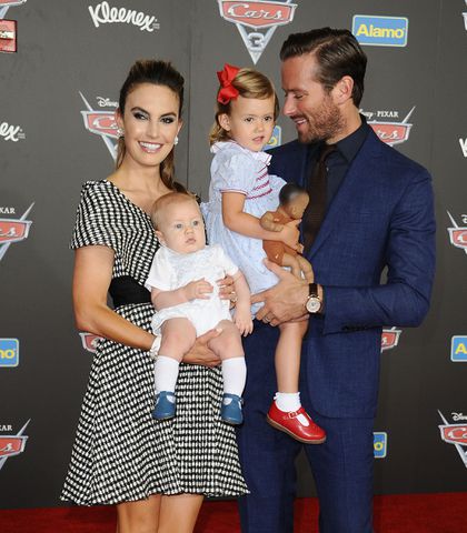 Armie Hammer and Ex-Wife Elizabeth Chambers Reunite for Son Ford's ...