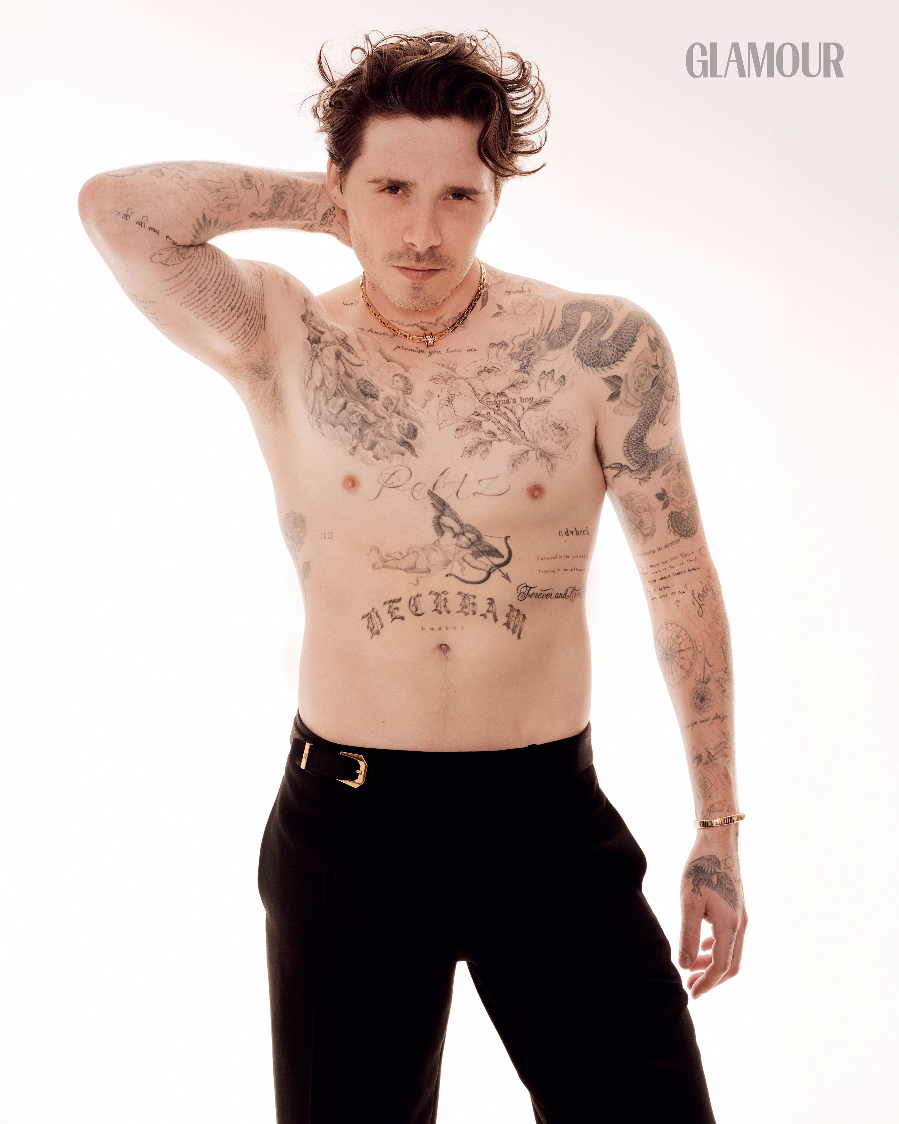 Brooklyn Beckham takes a dig at mom Victoria with savage tattoo cover ...