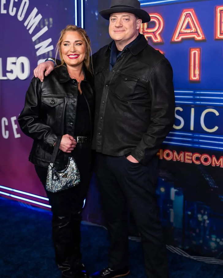 Brendan Fraser and Girlfriend Glow Together, Sparking Everyone to Say ...