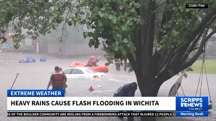 Wichita Grapples with Flash Flood Aftermath, More Rain Expected