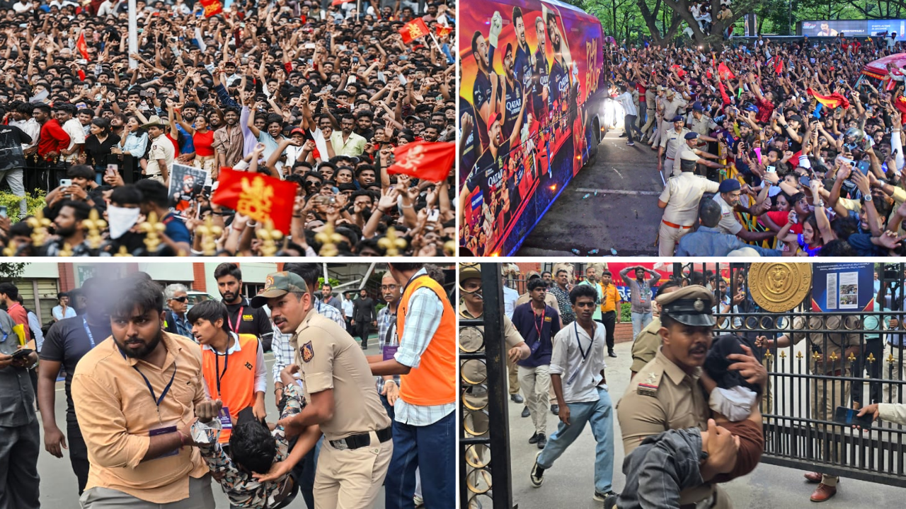 RCB victory celebration turns tragic top developments: 11 dead in ...