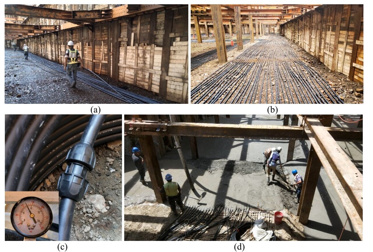 Energy raft foundation in Taipei shows efficient heating and cooling ...