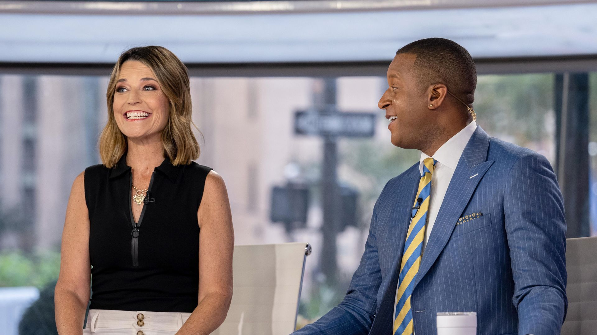 Craig Melvin puts Savannah Guthrie on the spot in front of TODAY co ...