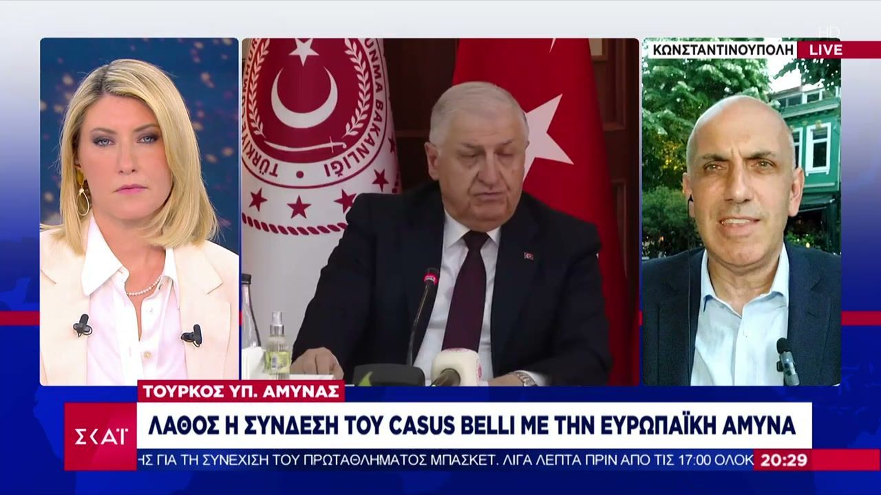 Τούρκος Υπ. Άμυνας: Λάθος η σύνδεση του Casus Belli με την ευρωπαϊκή άμυνα