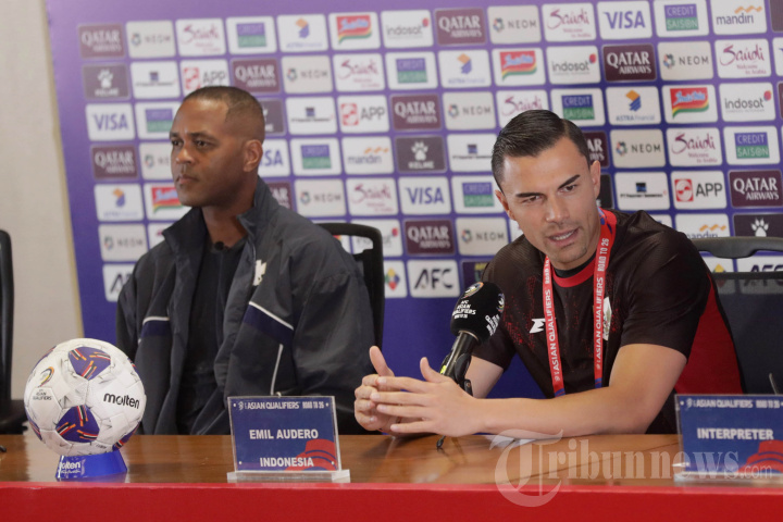 Konferensi Pers Timnas Indonesia