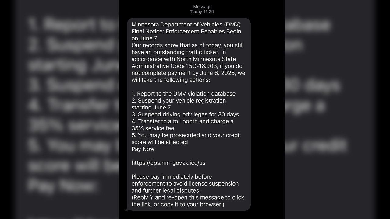 DMV scam texts target people with bogus ticket warnings: What you should do