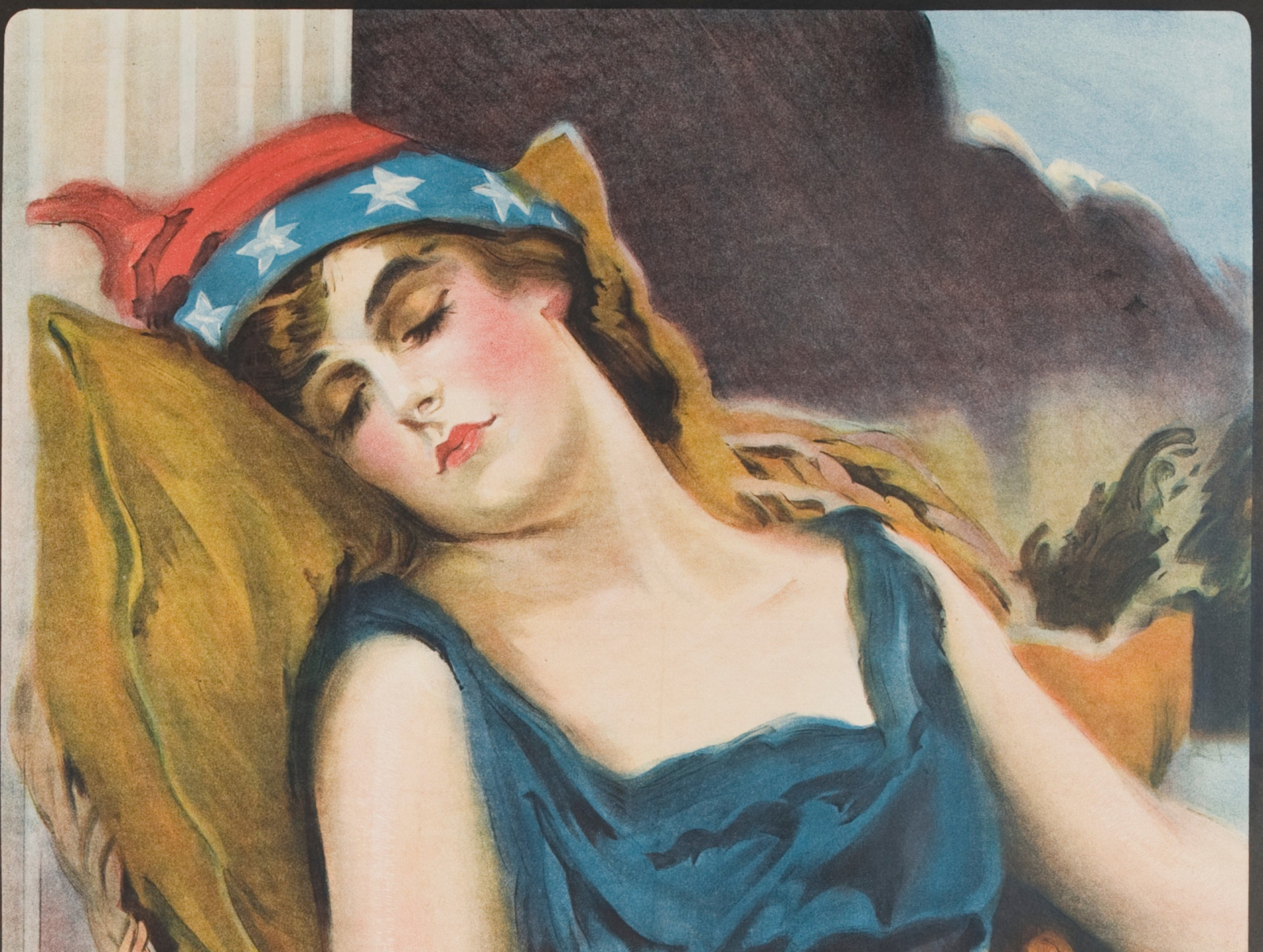 Who was Columbia, the personification of America?